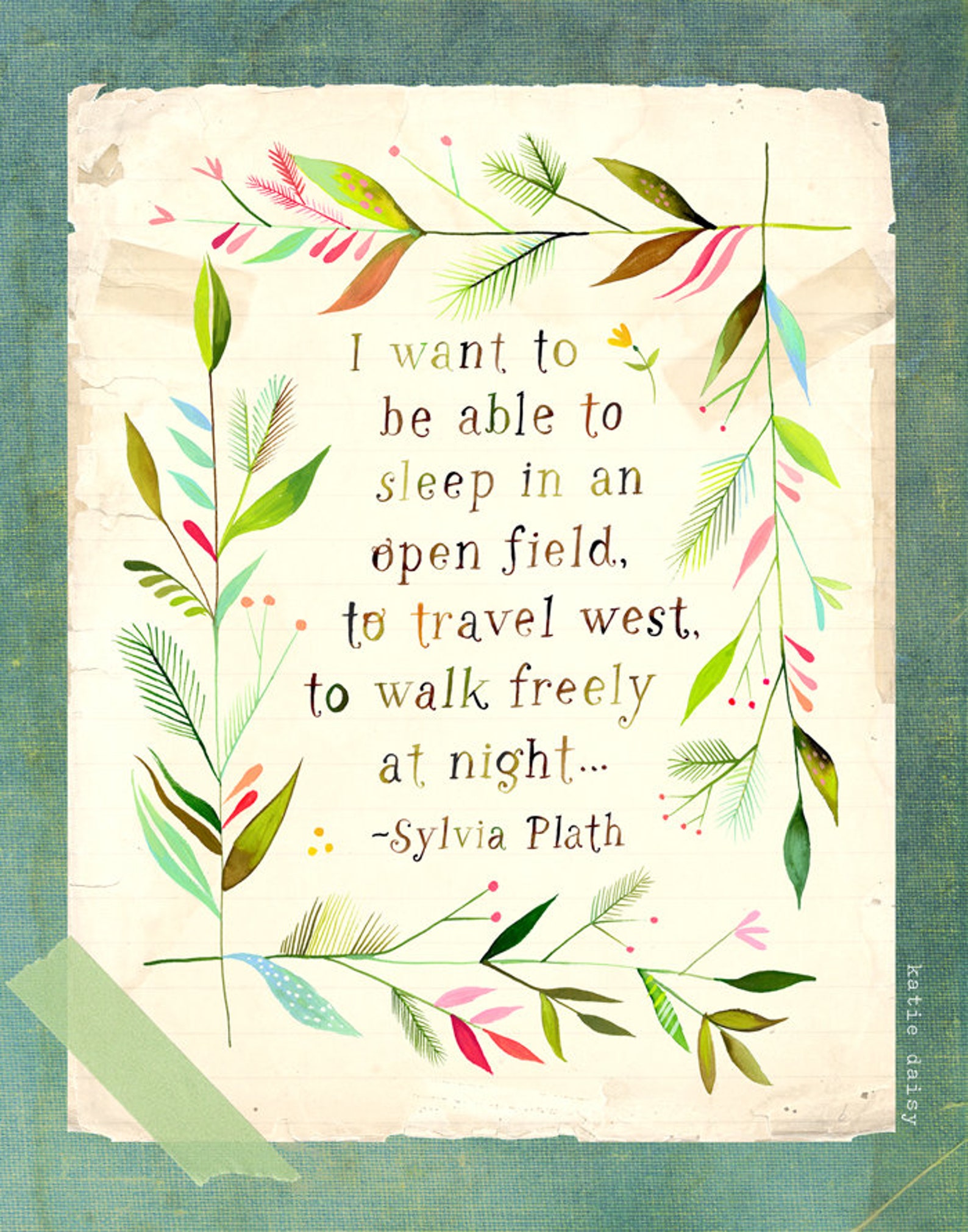 Walk Freely Art Print - Etsy