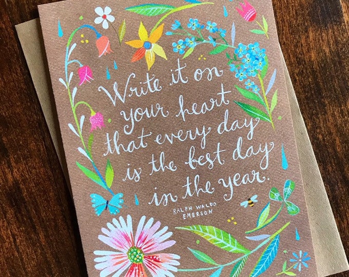 Best Day Greeting Card - Etsy