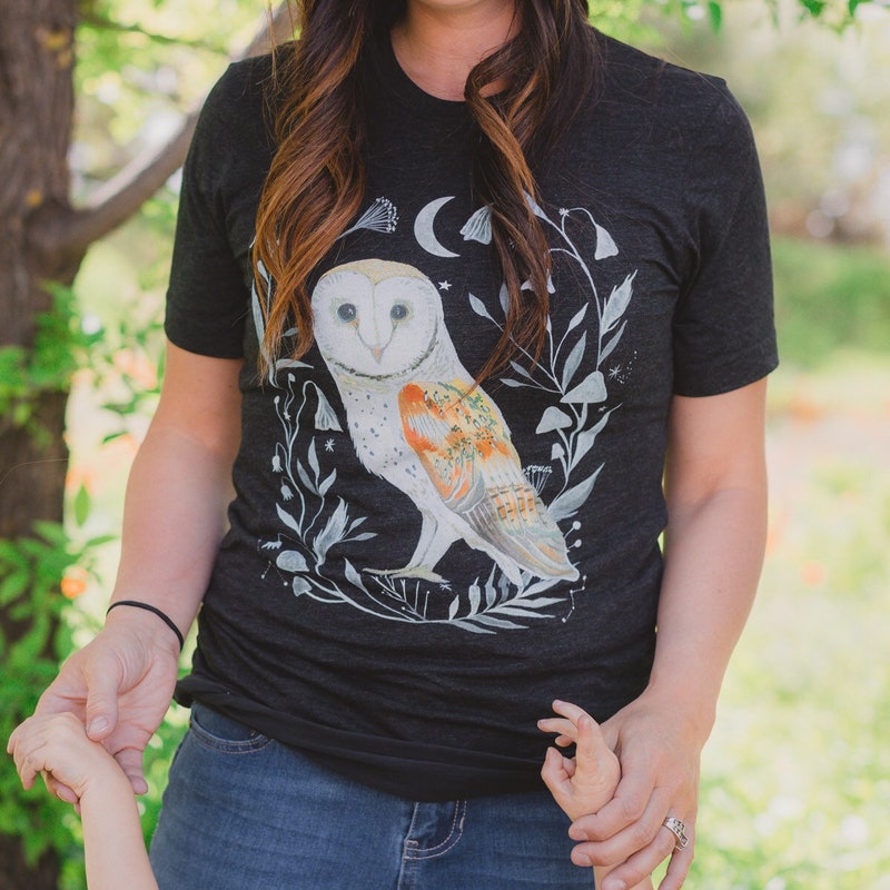 Owl T Shirt - Etsy