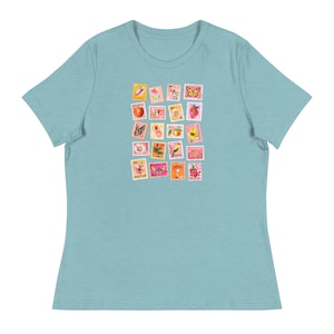 Stamp Collection Tee Shirt - Etsy