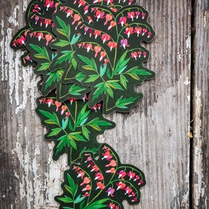 Bleeding Heart - Matte Sticker - Etsy