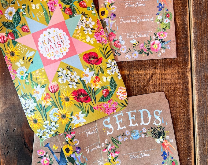 Seed Saver Packets - Set of 5 - Etsy