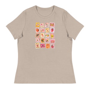 Stamp Collection Tee Shirt - Etsy