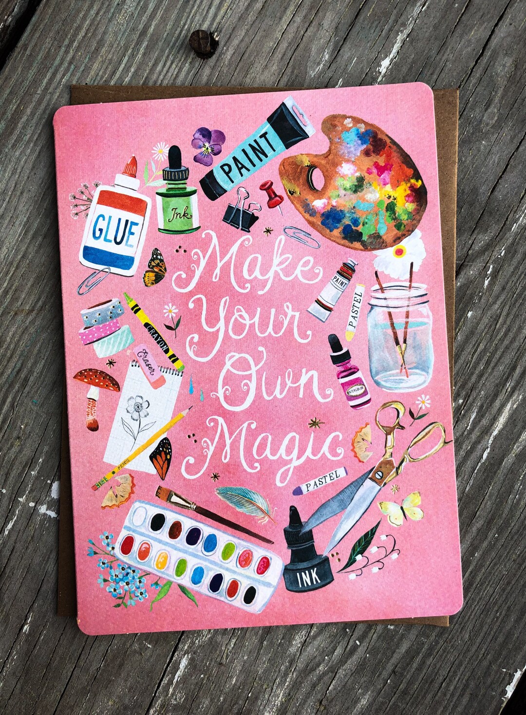 Make Magic - Greeting Card - Etsy