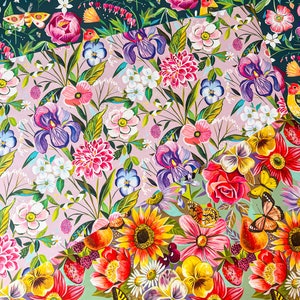 Floral Gift Wrap Sheets - Etsy