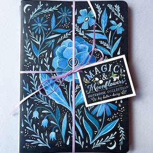 Magic & Moonflowers Notebook Collection. Journal Set, Perfect Gift for ...