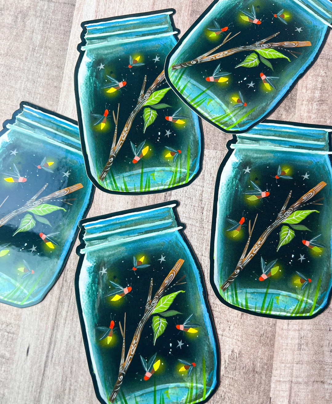 Firefly Jar With Holographic Accents - Etsy
