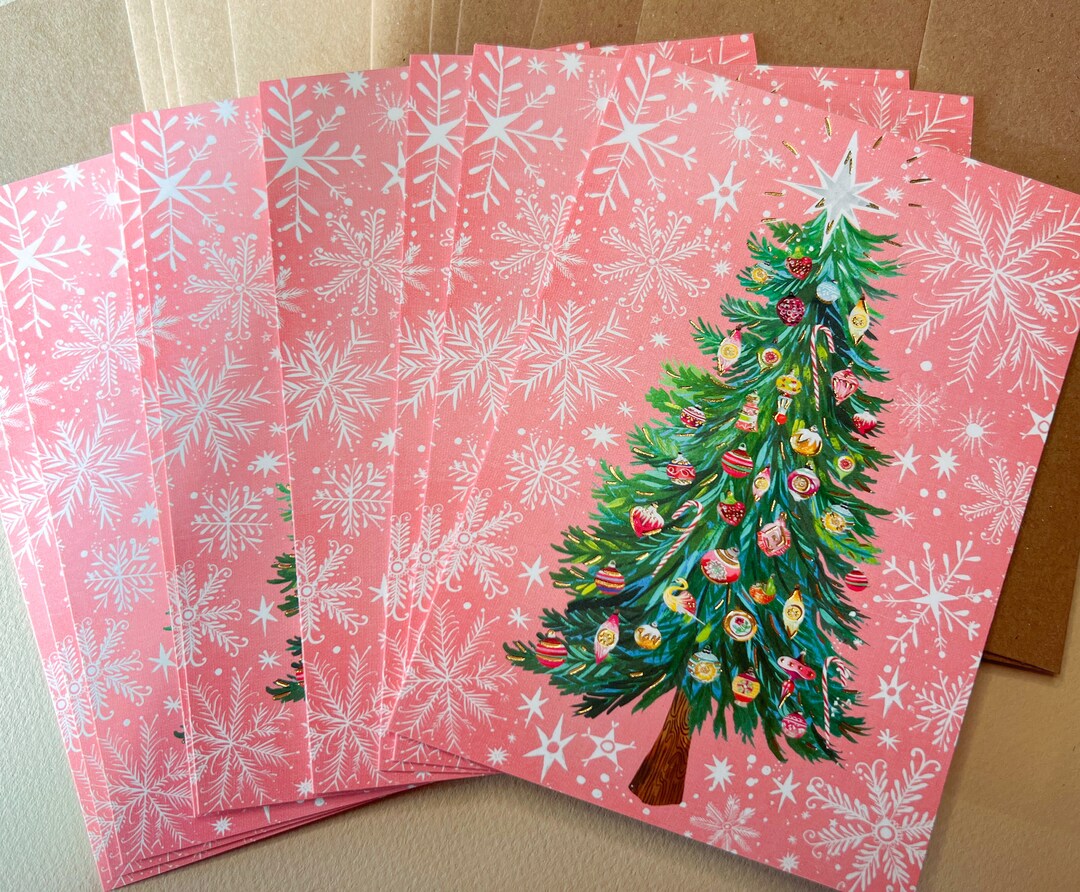 Oh Christmas Tree Boxed Cards - Etsy