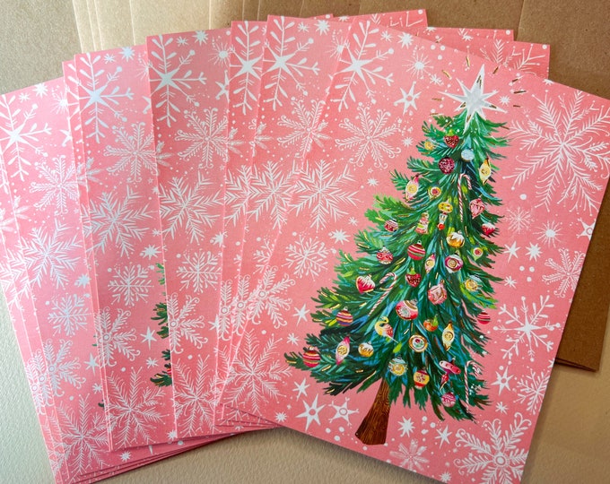 Oh Christmas Tree Boxed Cards - Etsy