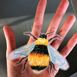 Bee - Matte Sticker - Etsy