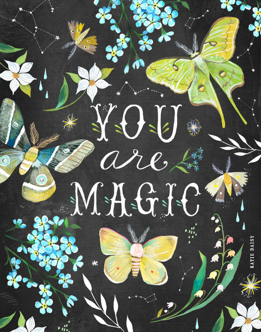 You Are Magic Art Print - Etsy