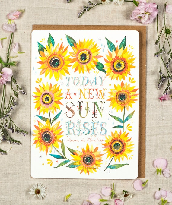 Sunrise Greetings Cards Happy Birthday Card With Sun | Gallery