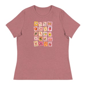 Stamp Collection Tee Shirt - Etsy