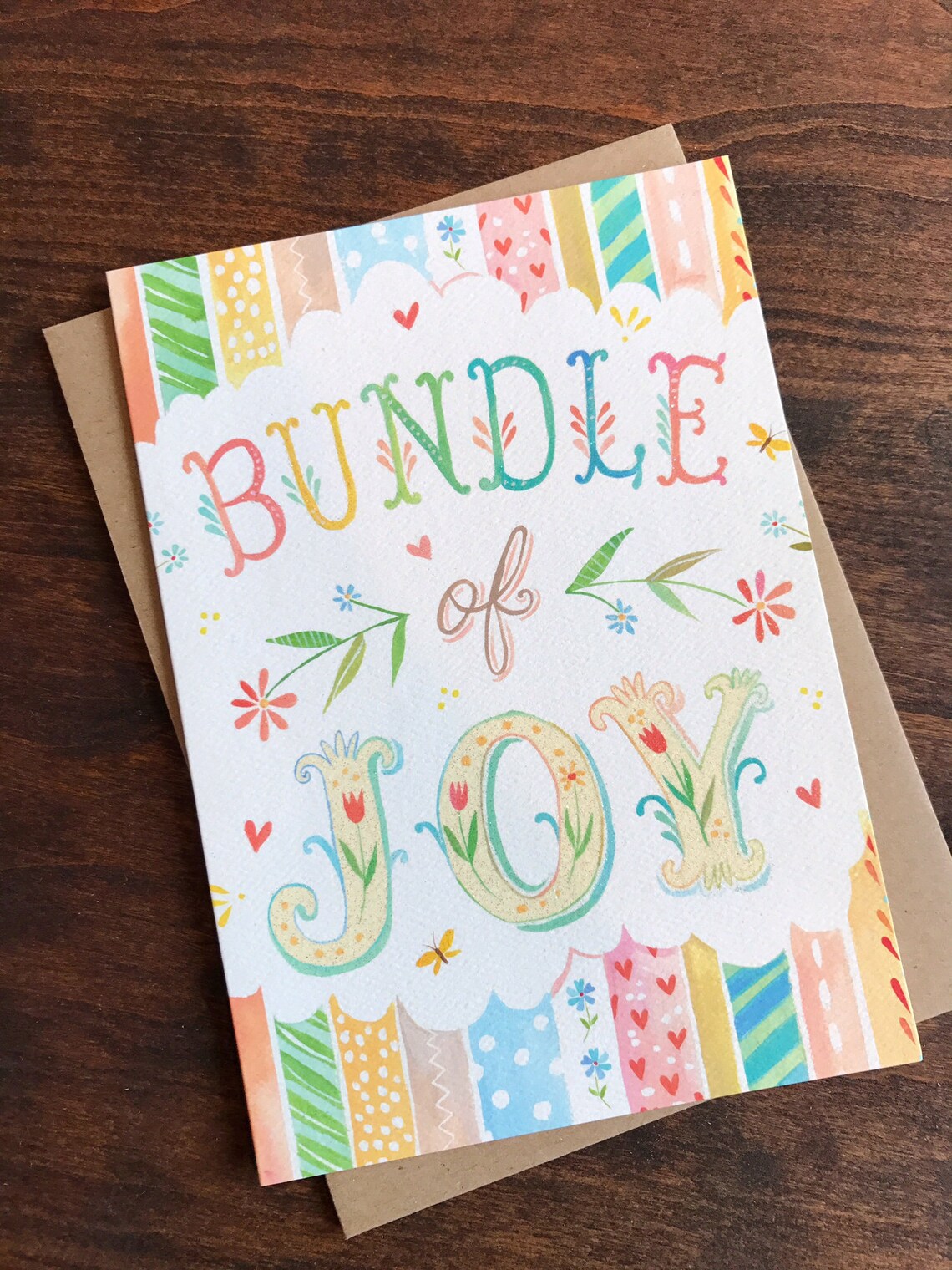 Bundle of Joy Greeting Card - Etsy UK