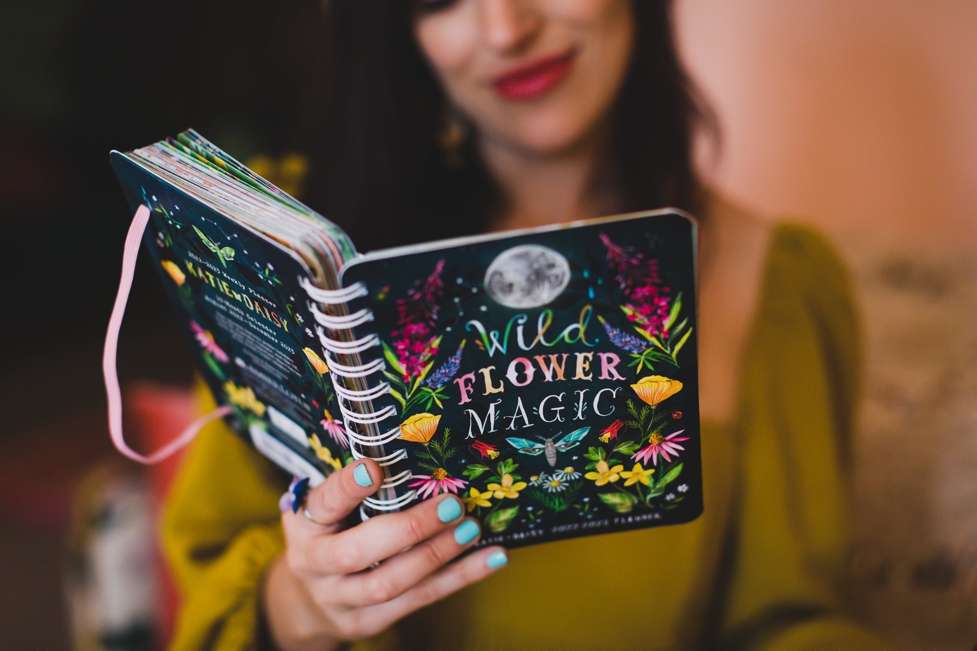 2022-2023 Planner | Wildflower Magic | Katie Daisy Datebook