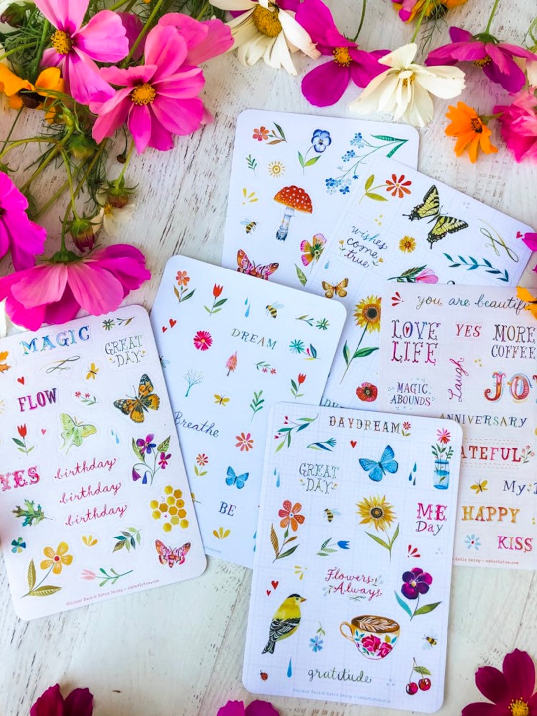 Planner Stickers (set 1) - Etsy