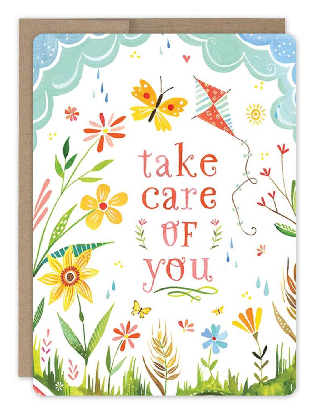 Take Care of You - Greeting Card - Etsy