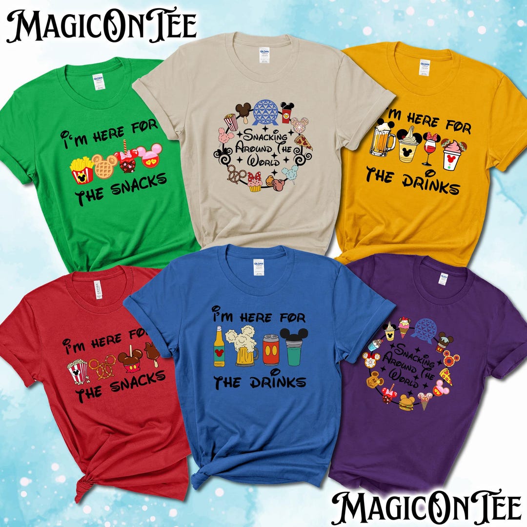 Disney Trip Shirt, Epcot Trip Shirt, Drinking Around the World ...