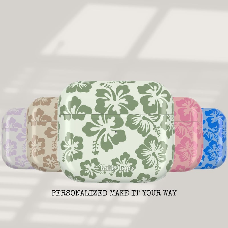 Airpods 4 Case Hibiscus - Etsy