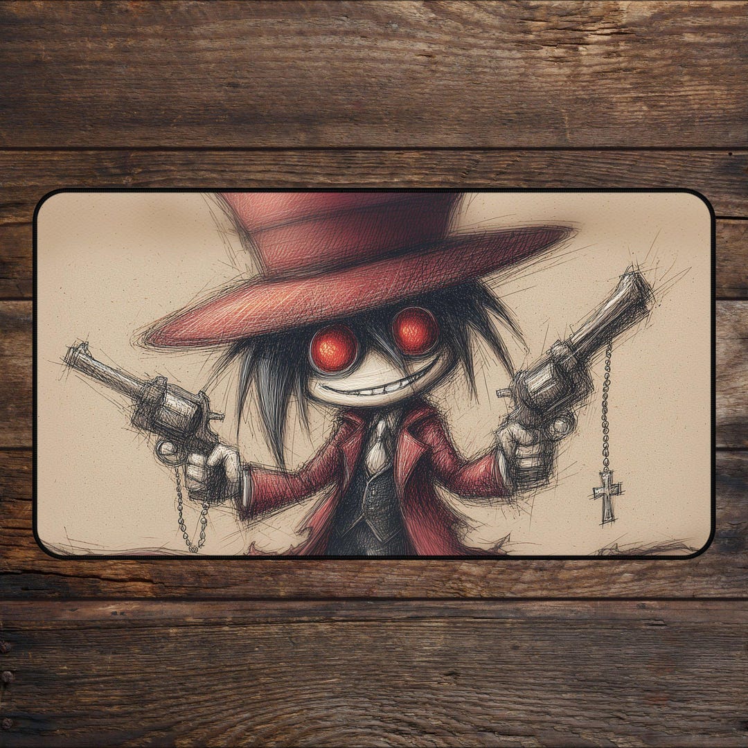 Gothic Gunslinger Vampire MTG Playmat: TCG Desk Mat - Etsy