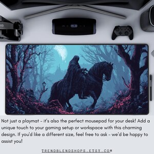 Nazgul Pixel Art MTG Playmat With Zones Lord of the Rings Magic the ...