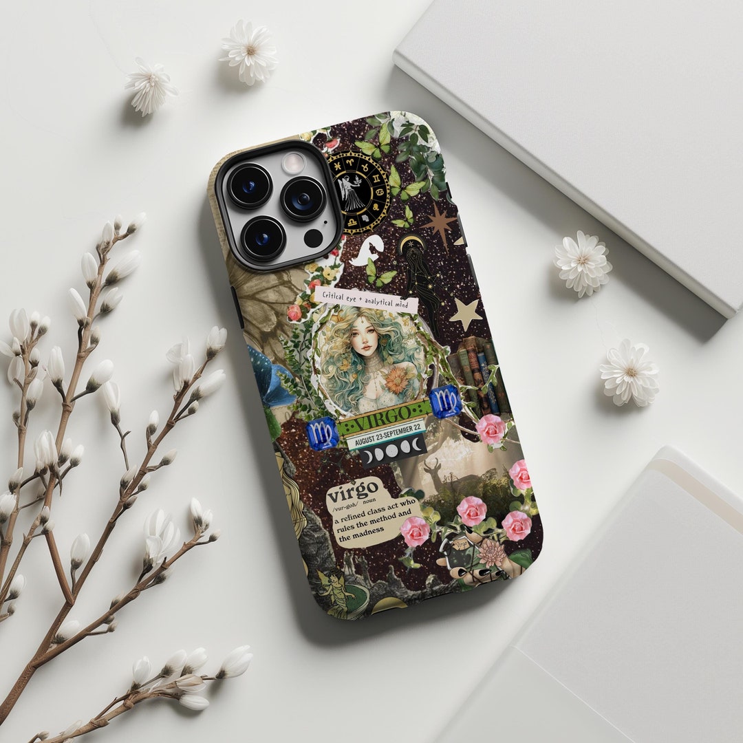 Virgo Astrology Zodiac Collage Phone Case Custom, Preppy Stuff Virgo ...