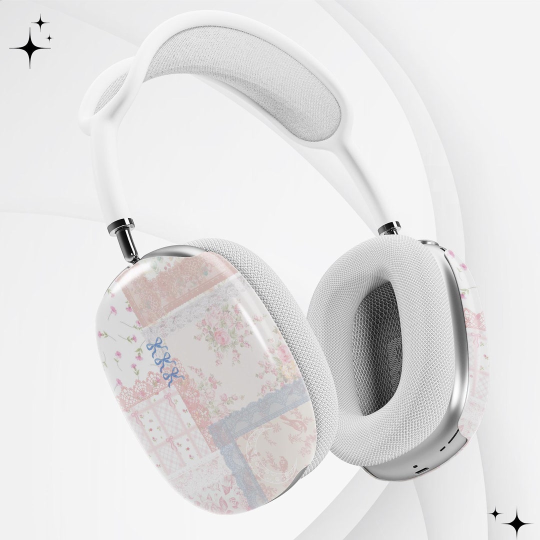 Patchwork AirPod Max Cover Floral Coquette Bow Airpods Max Cover Lace ...