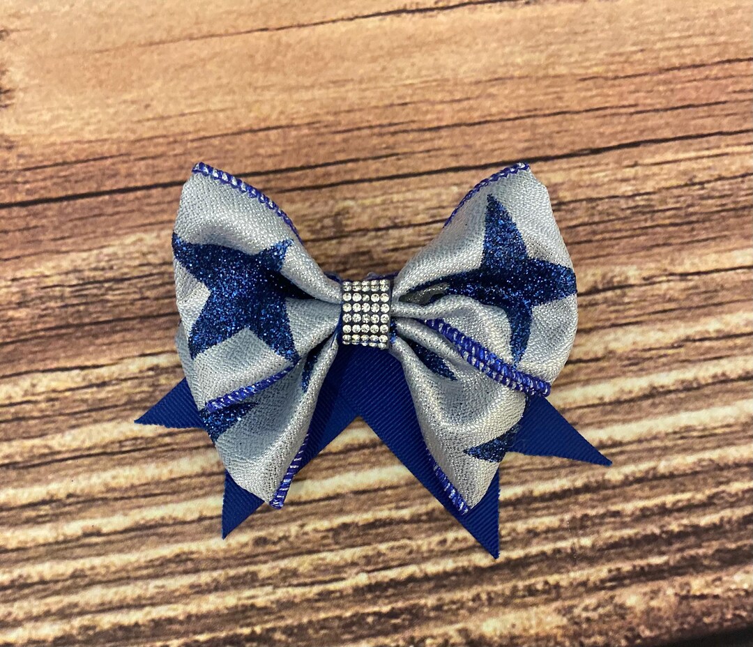 Dallas Cowboy Bow - Etsy