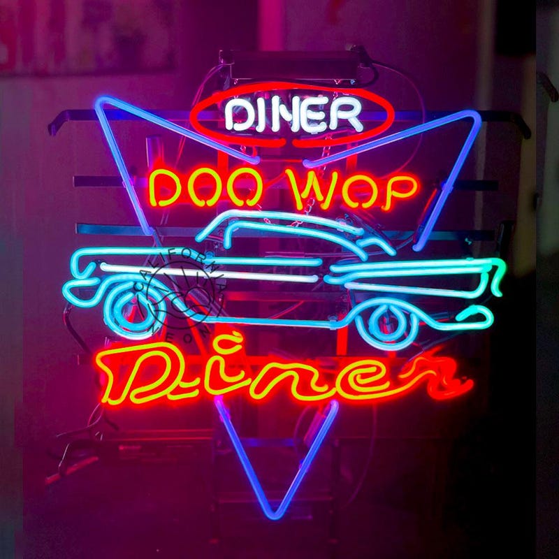 Diner Neon Sign - Etsy