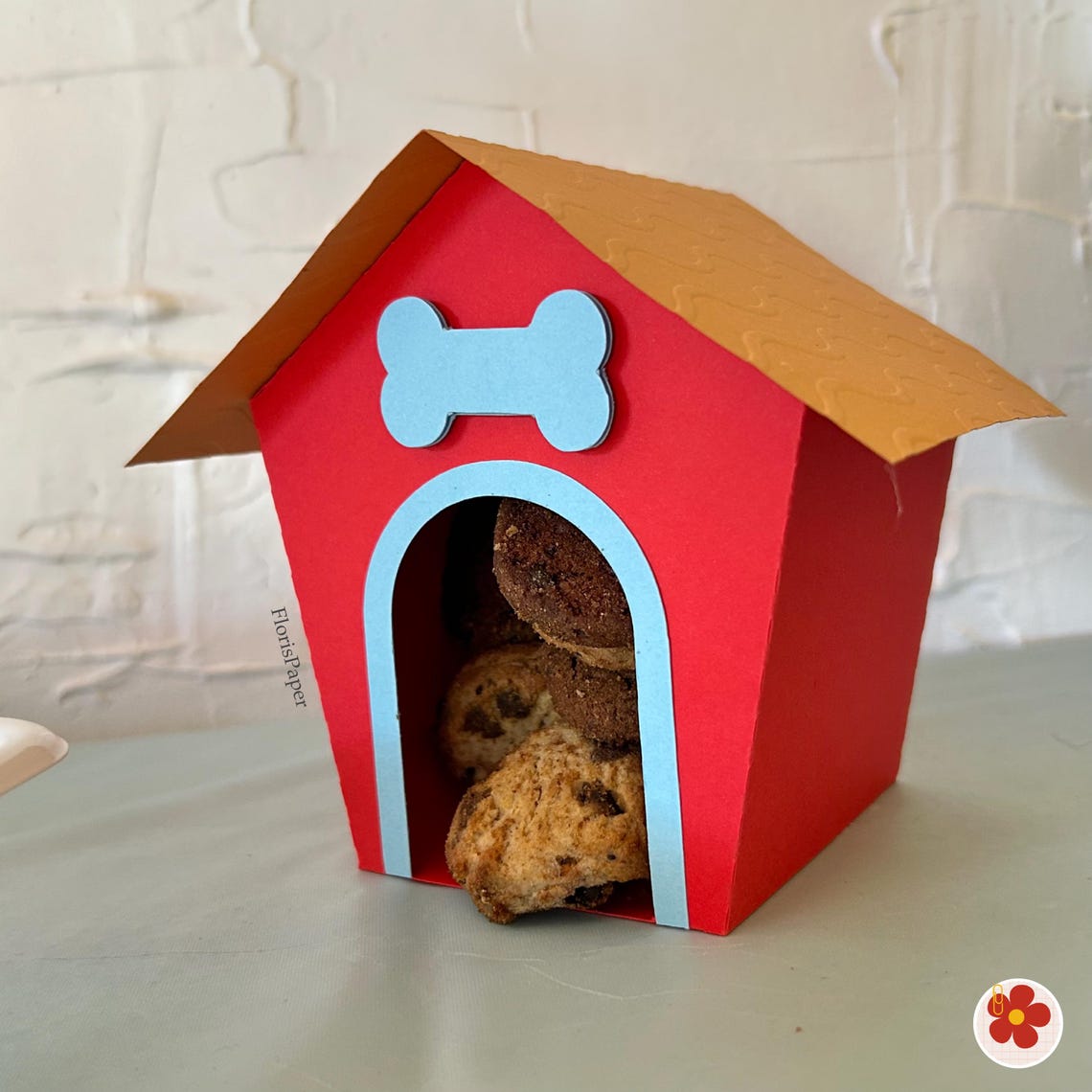 Doggie House Blank Template SVG, Cut File, Dog House Template - Etsy