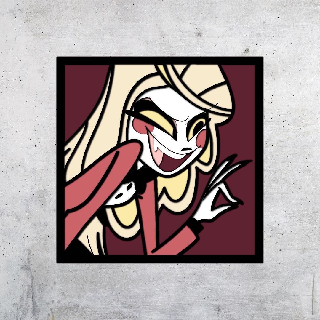 Demon Princess SVG, Layered Design Anime, Laser Cutting Anime, Anime ...