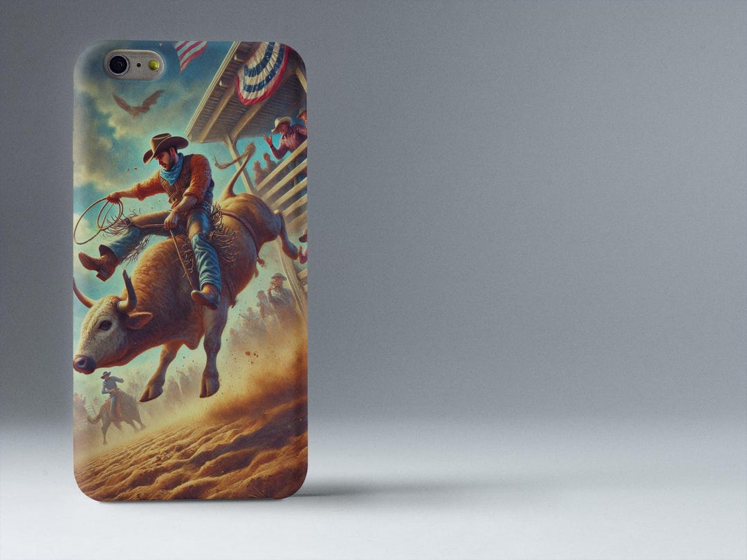 Cowboy Rodeo Phone Case - Etsy