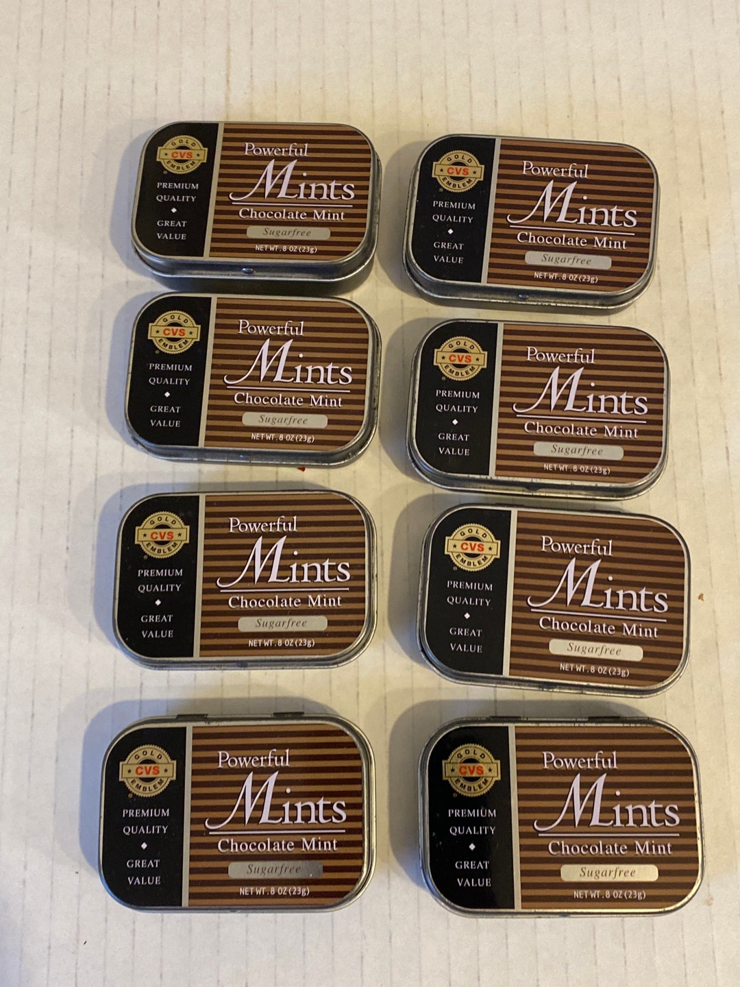 8 Mini Mint Tins for Repurposing - Etsy