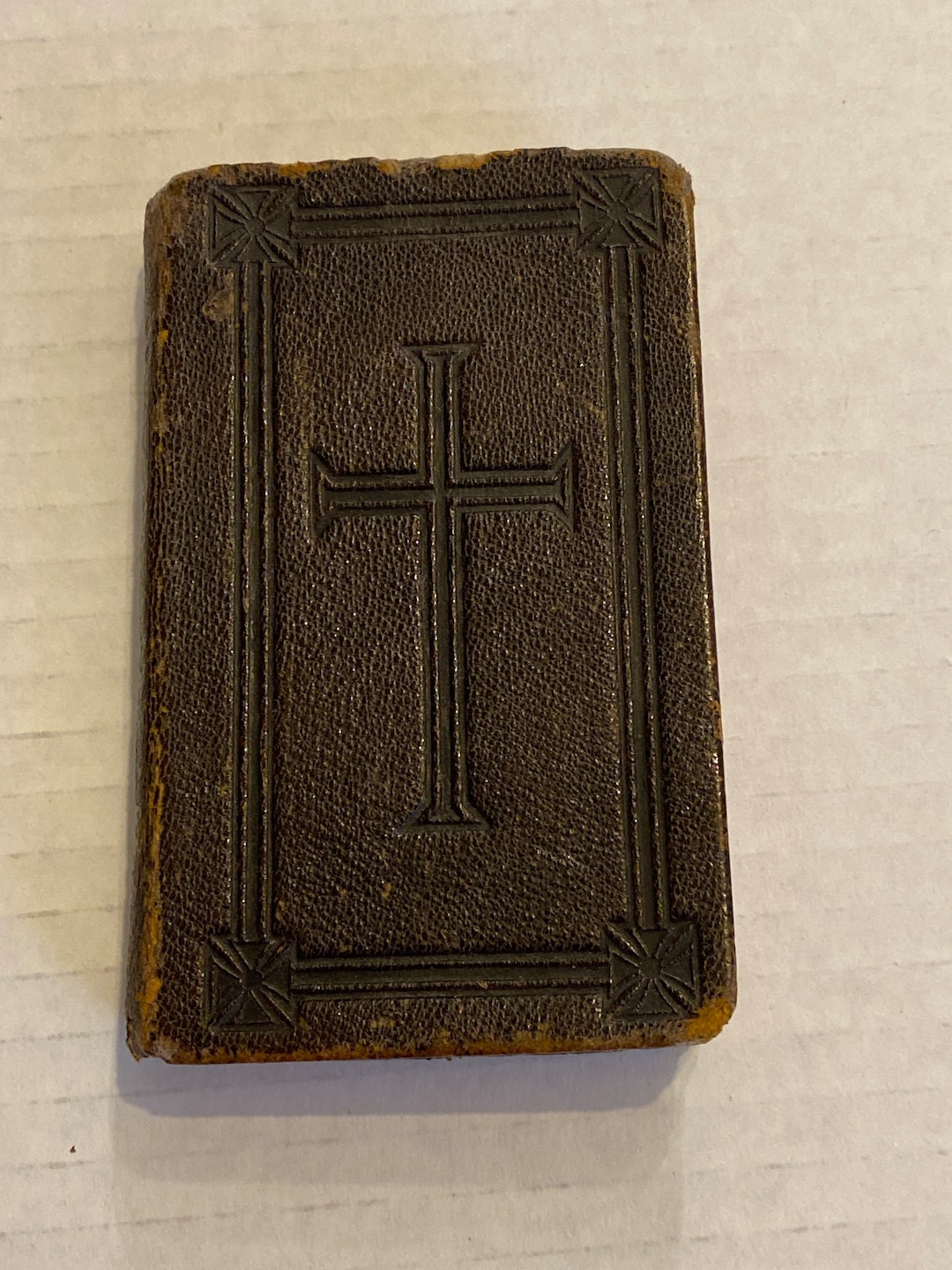 Antique (1850) Miniature Book - the Book of Common Prayer, New York ...