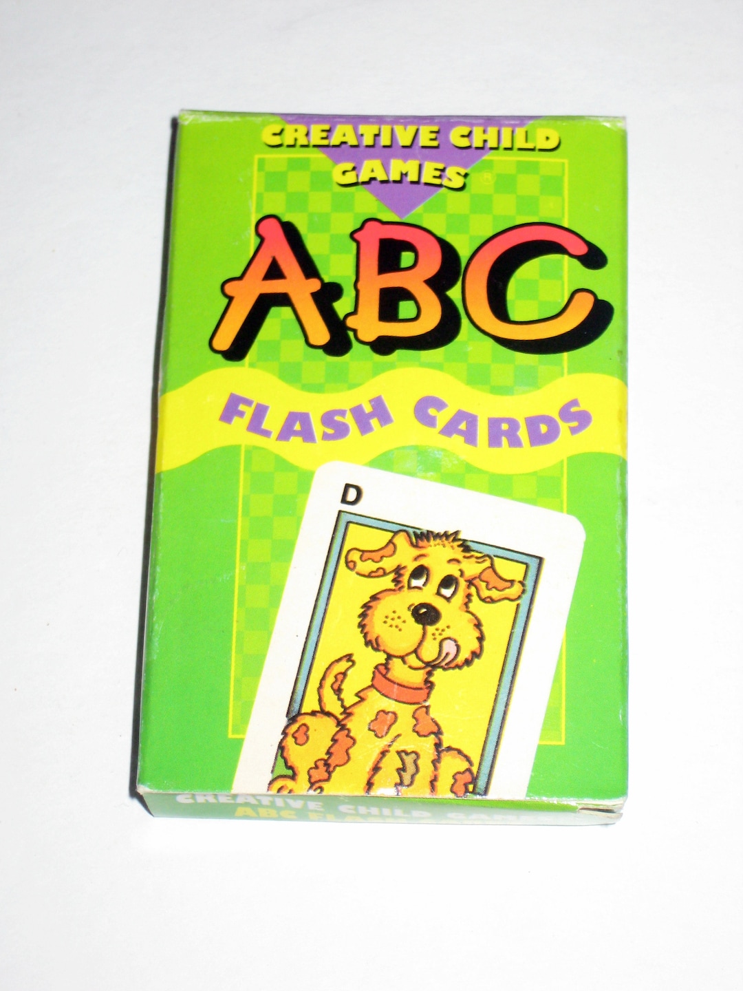 Vintage (1976) ABC Alphabet Flash Cards - Playing Card Size - Creative ...