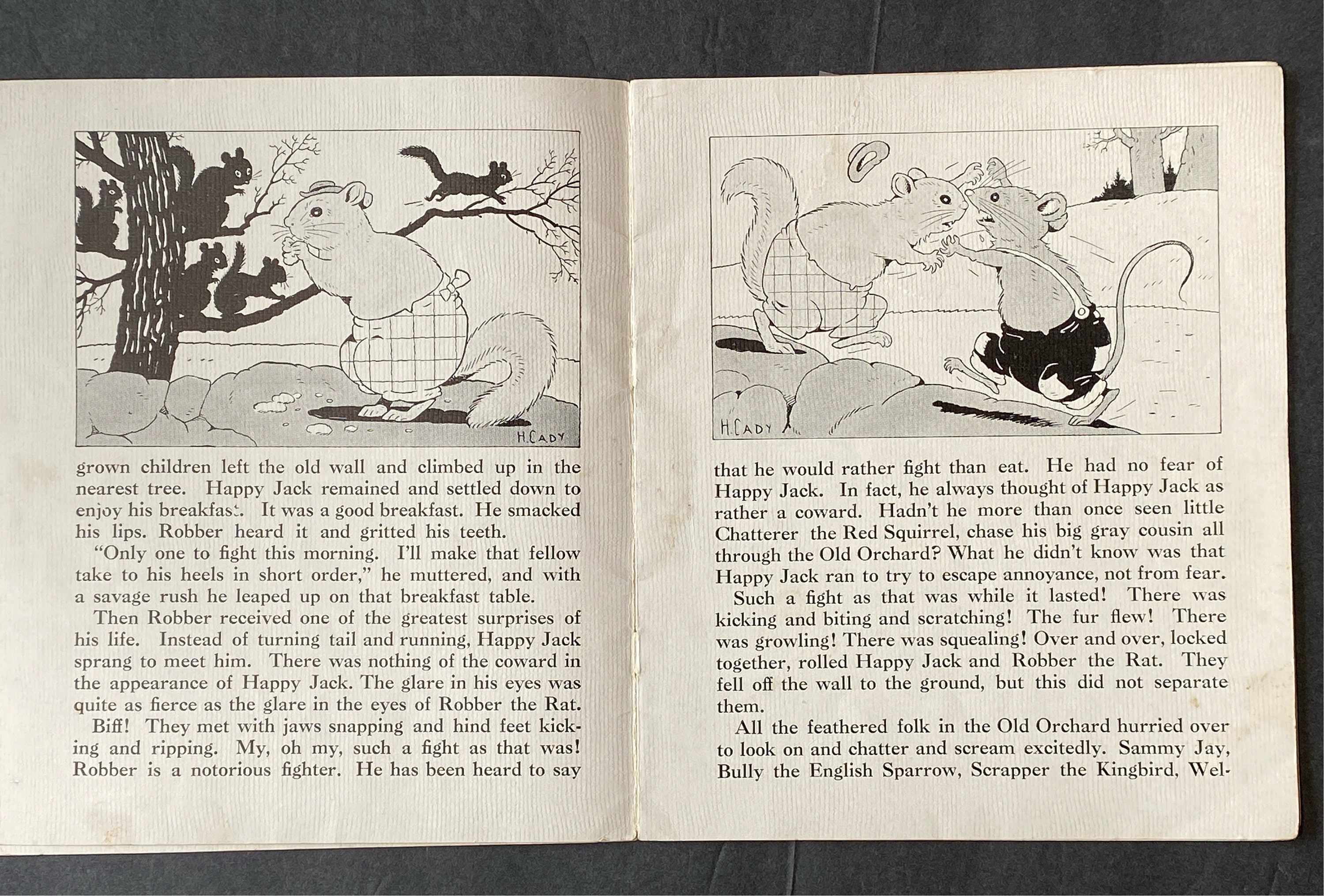 ONE 1930s Story Book - A Robber Meets Hus Match by Thornton Burgess or ...