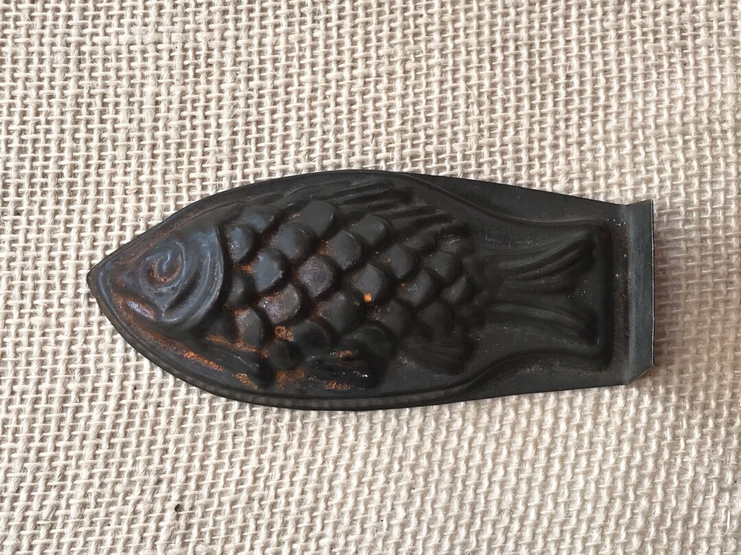 Vintage Chocolate Fish Candy Mold Half for Crafting, Decorating ...