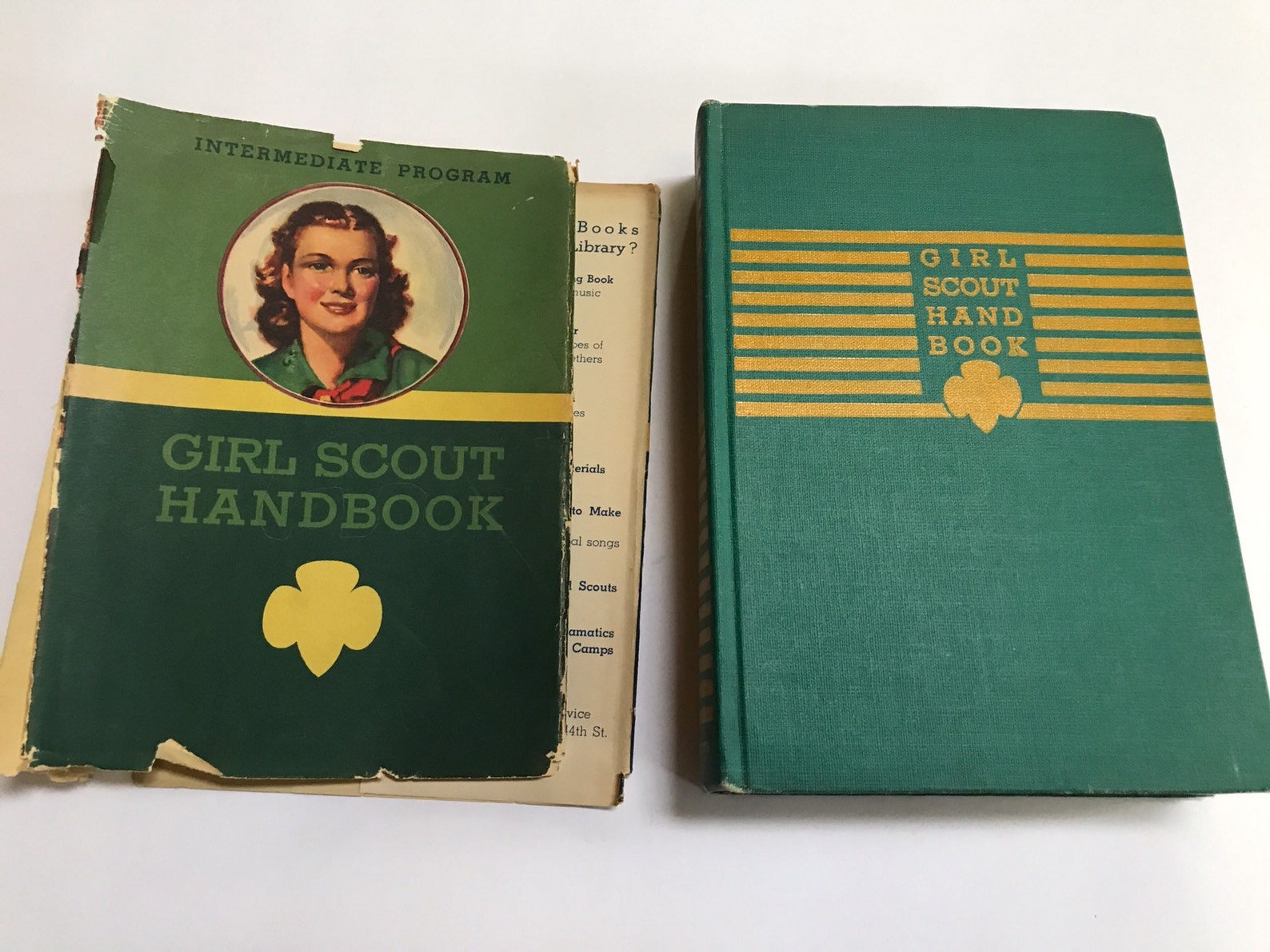 Vintage 1942 Girl Scout Handbook Internediate Program New | Etsy