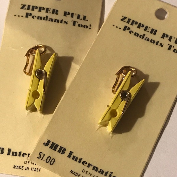 Clothespin Zipper - Etsy