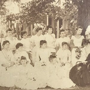 Antique Photograph ( Late 1800s) - Group Picture Oxford College for ...