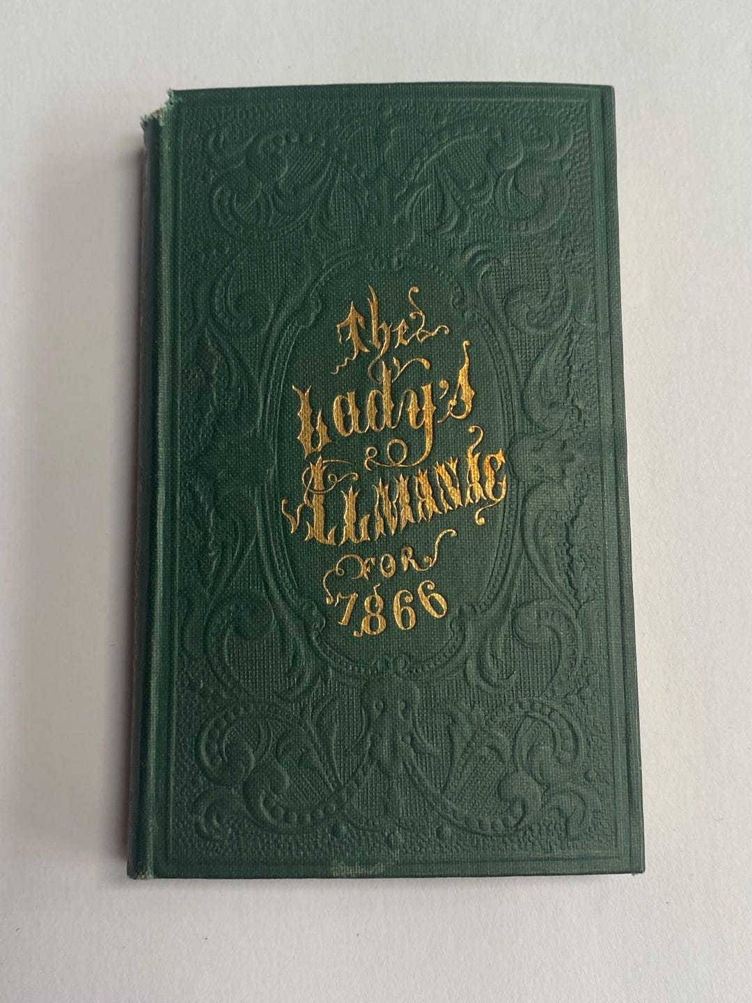 Antique (1866) the Lady’s Almanac - Civil War Era- Calendars, House ...