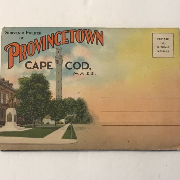 Postcard Folder - Etsy