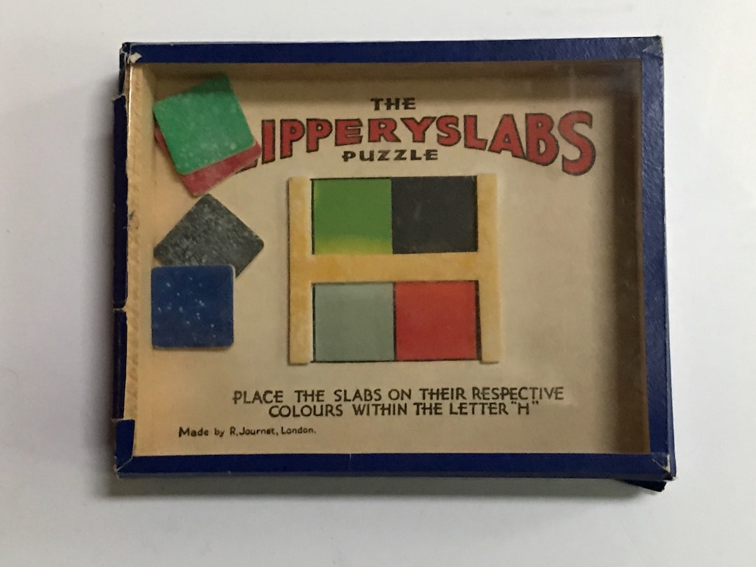 Vintage Dexterity Puzzle by R. Journet of London - the Slipperyslabs ...