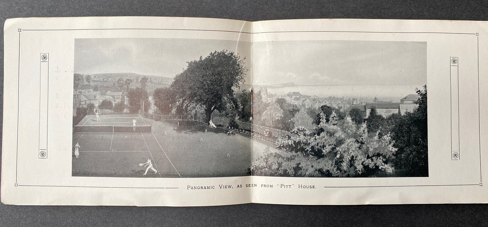 Vintage Hotel Pamphlet - Pitt House, Private Hotel, Lyme Regis - Etsy