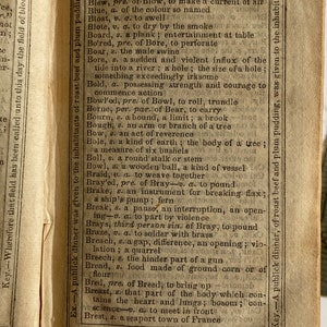 Antique 1835 the Ladies Reticule Companion or Little Lexicon of the ...