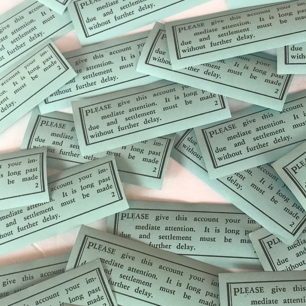 Invoice Stickers - Etsy