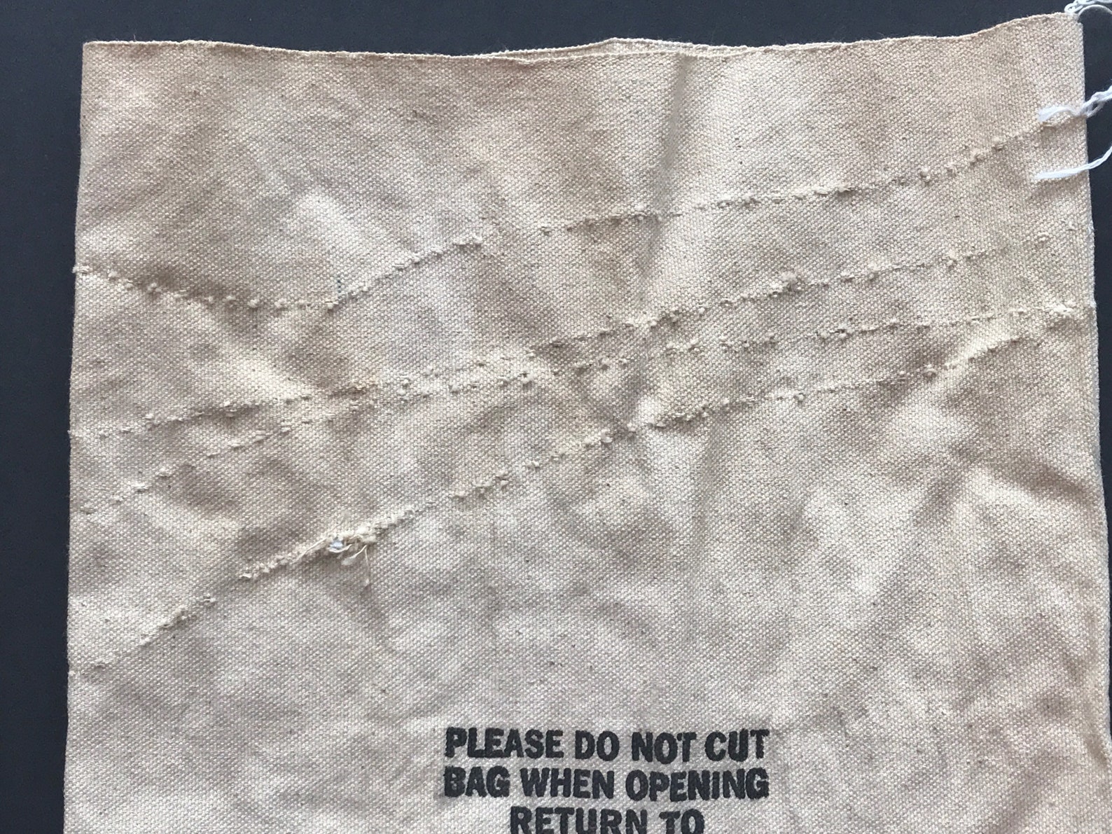 Vintage (1989) Bank Money or Coin Sack Bag - U.S. Mint - Etsy