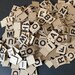 270vintage Cardboard Anagram Letters for Repurposing - Etsy