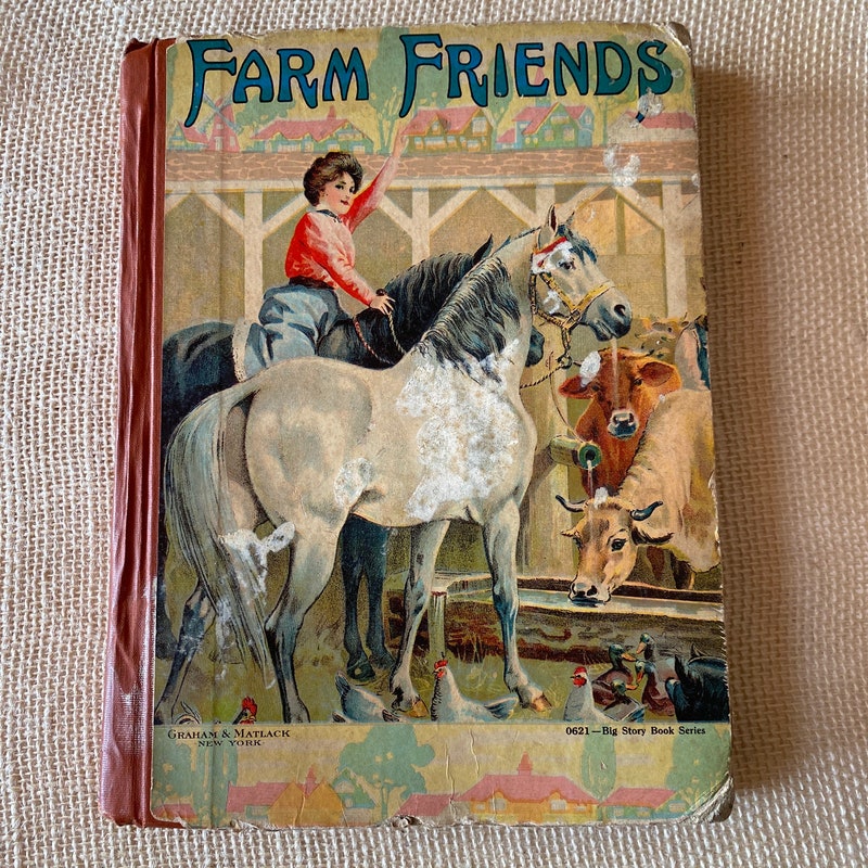 Antique Story Book - Etsy
