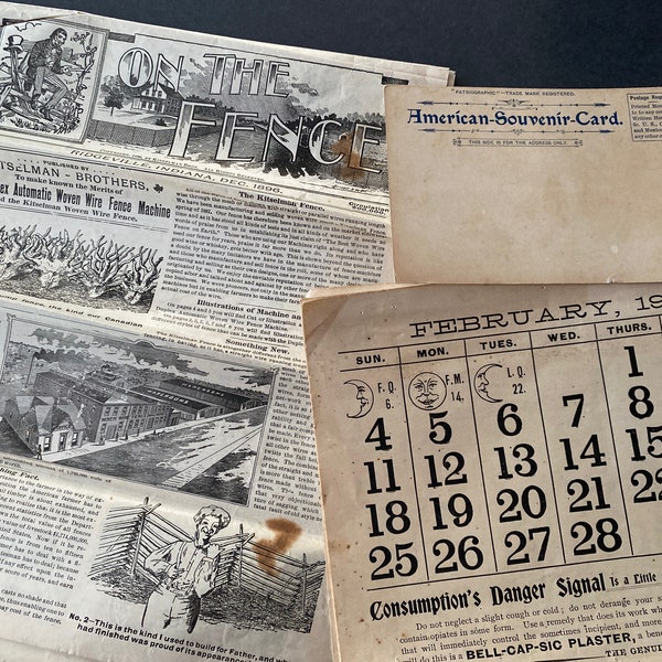 Advertising Ephemera - Etsy